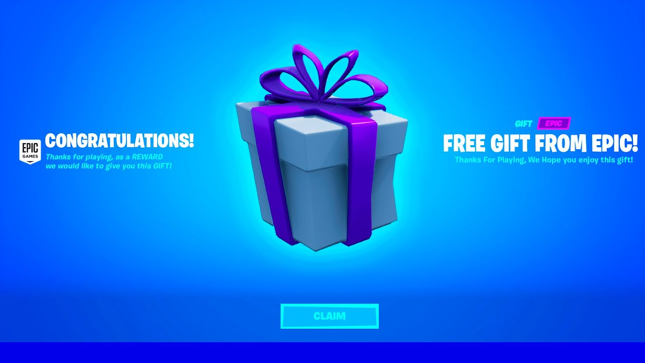 FORTNITE IS SENDING EVERYONE A FREE GIFT! (HOW TO CLAIM) - YouTube
