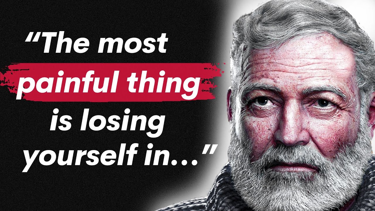 Ernest Hemingway Love Quotes And Sayings || Inspirational Love Quotes ...