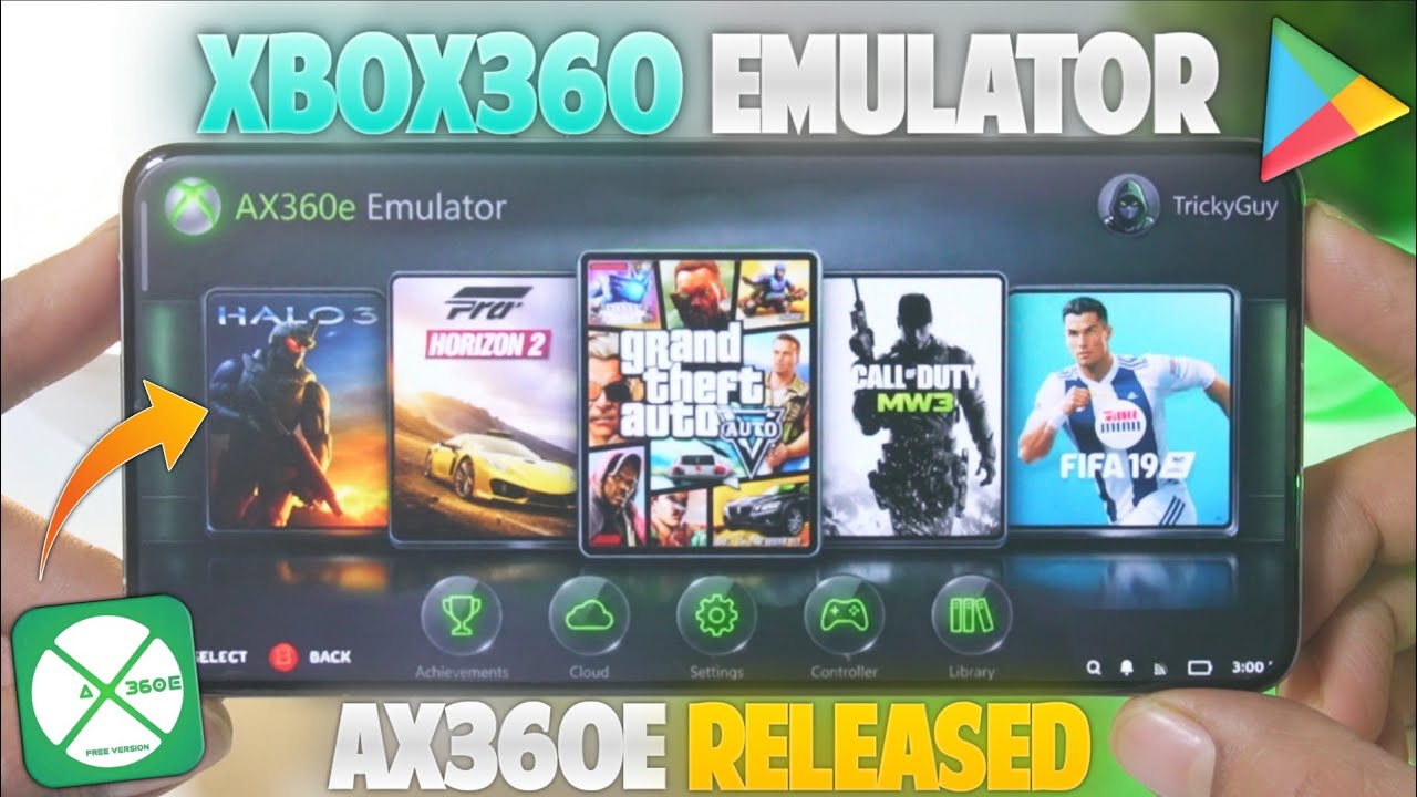 Xbox 360 Emulator for Android – AX360e Release on Play Store | AX360e ...