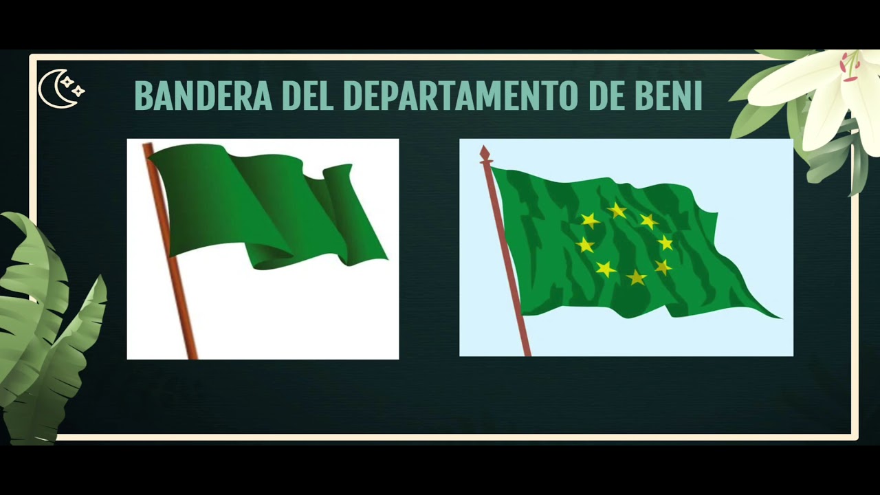 SIMBOLOS PATRIOS DEL DEPARTAMENTO DEL BENI - YouTube