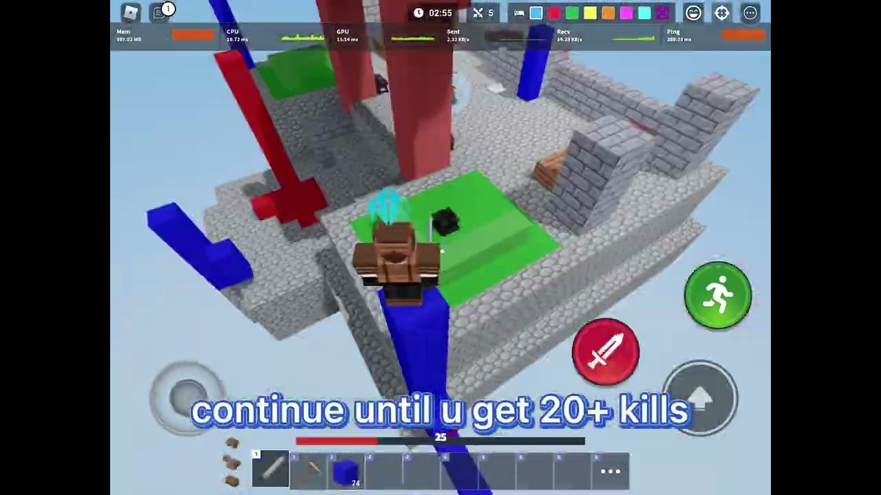The Best Aery Strat Ever… Solos Roblox Bedwars Youtube