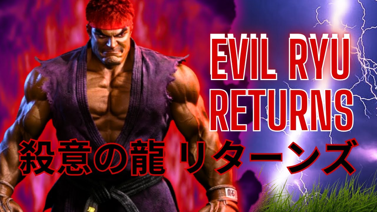 Street Fighter 6 : Evil Ryu Returns! (Mod) - YouTube