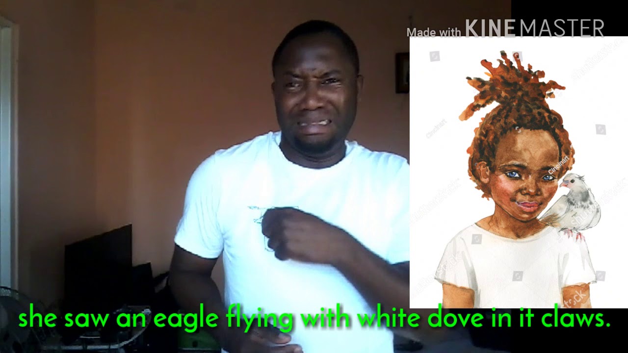 Deaf storytelling topic "How a baby dove survived" - YouTube