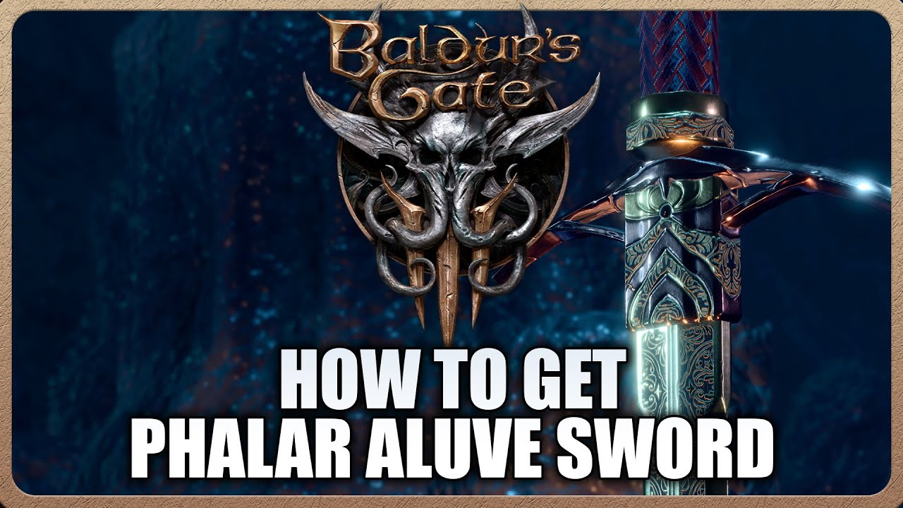 Baldur's Gate 3 - How to get Phalar Aluve Sword (Sword in the Stone ...
