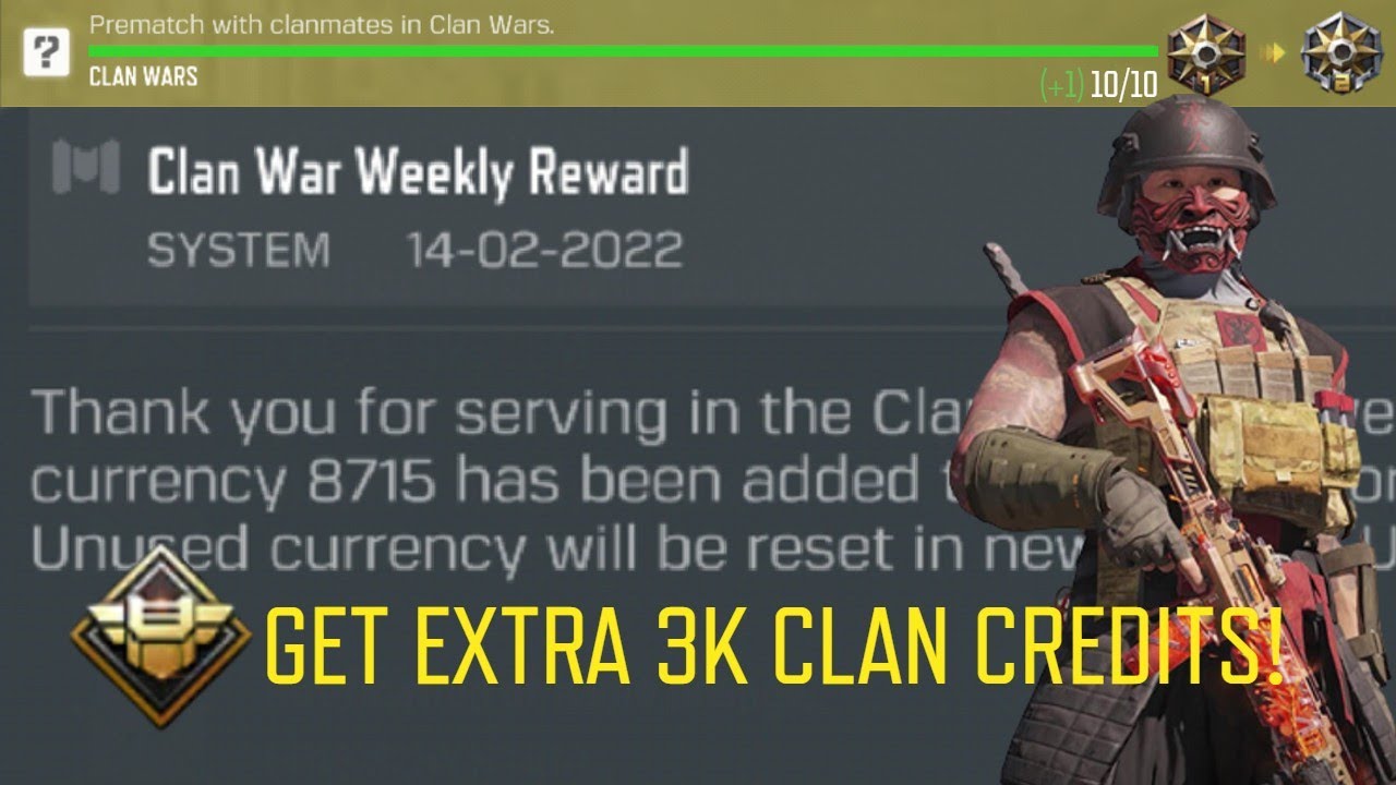 How to Get Clan Credit Faster? | Cod Mobile - YouTube