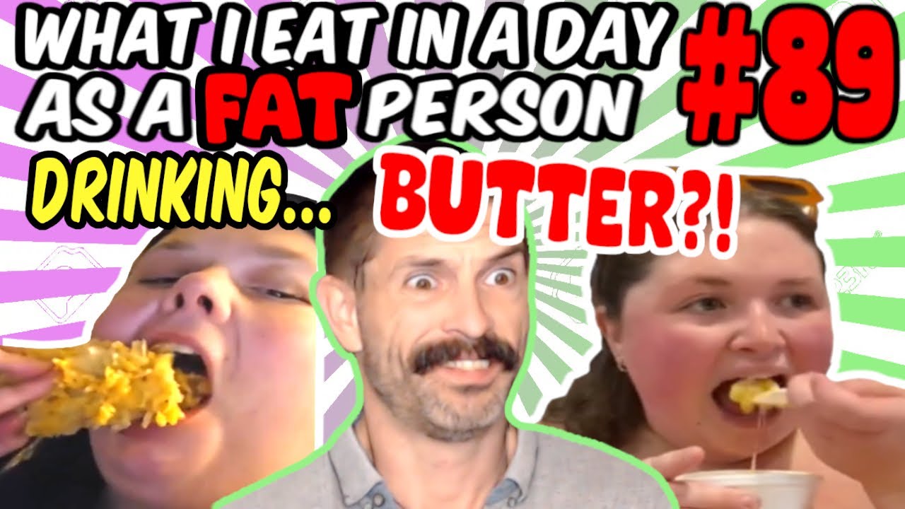 "What I Eat In A Day As A FAT Person" #89 - Fat Acceptance TikTok - YouTube