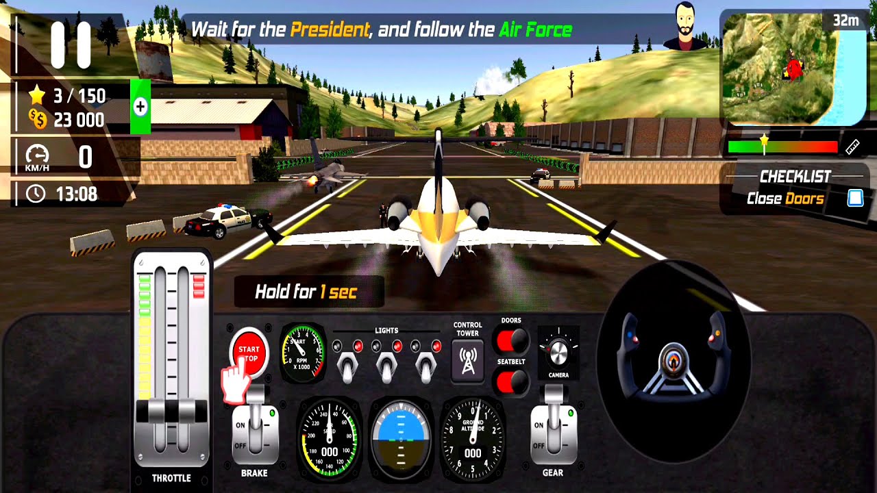 US Flight Officer Mission Police Simulator - Police Officer Simulator ...