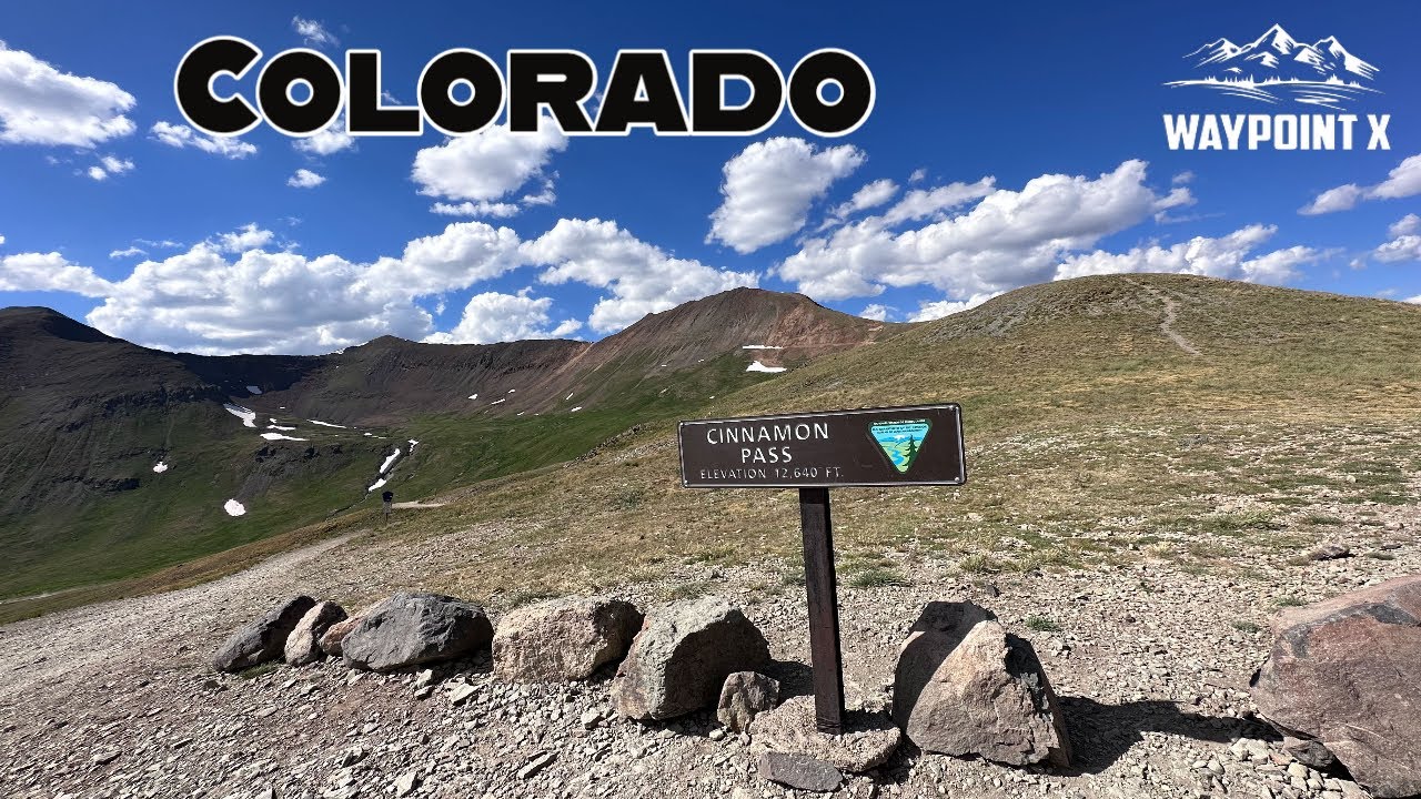 Cinnamon Pass - Colorado - YouTube