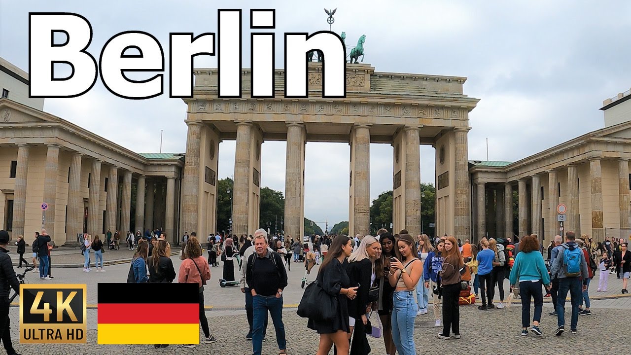 Berlin - People and Sights on this Summer Walk in 2021 - YouTube
