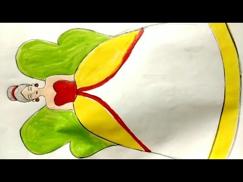 Beautiful pari drawing for beginners step by step !! drawing tutorial ...