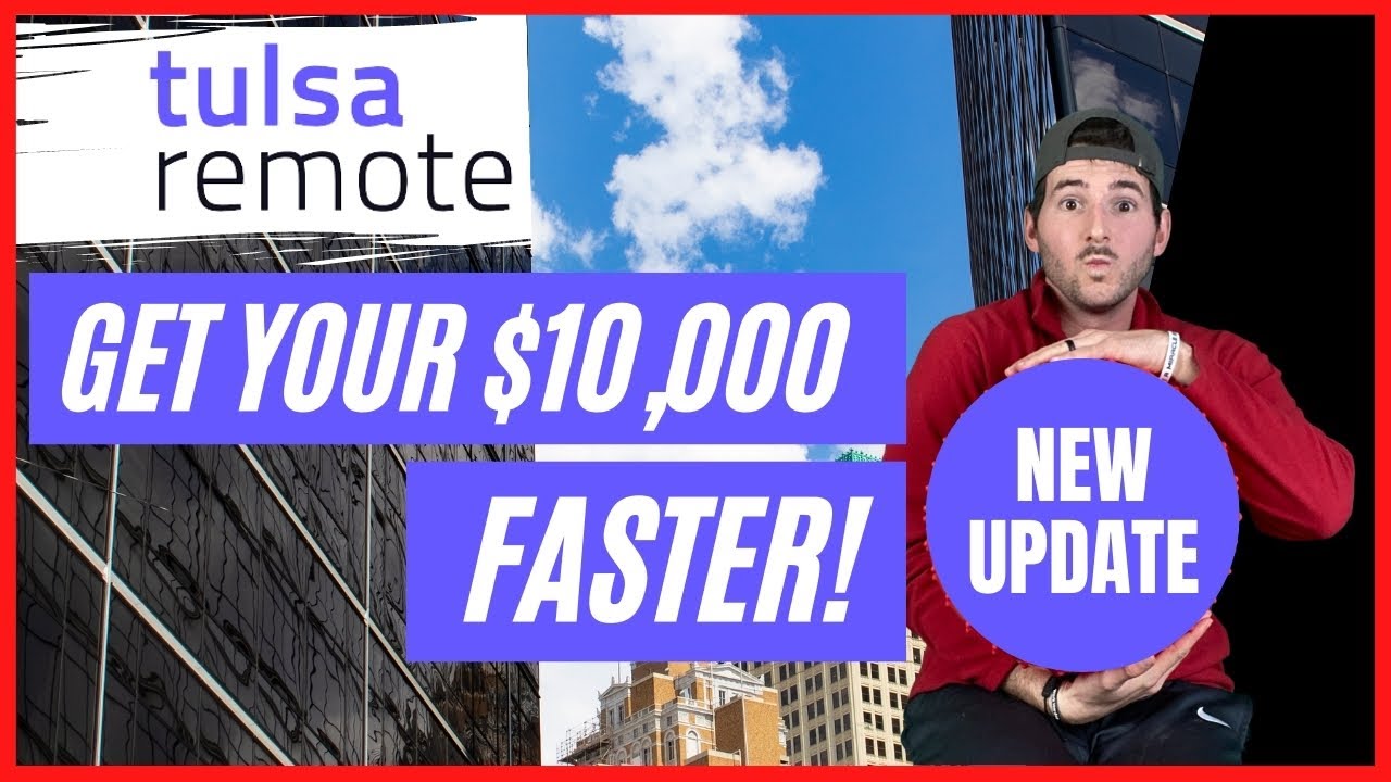 Tulsa Remote New Homeownership Incentive!! GET THE $10,000 NOW - YouTube