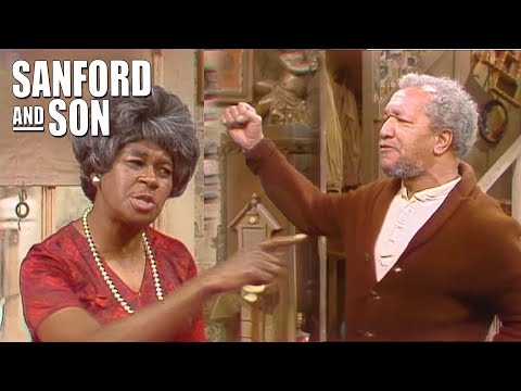 Fred Kicks Esther Out Of The House | Sanford And Son