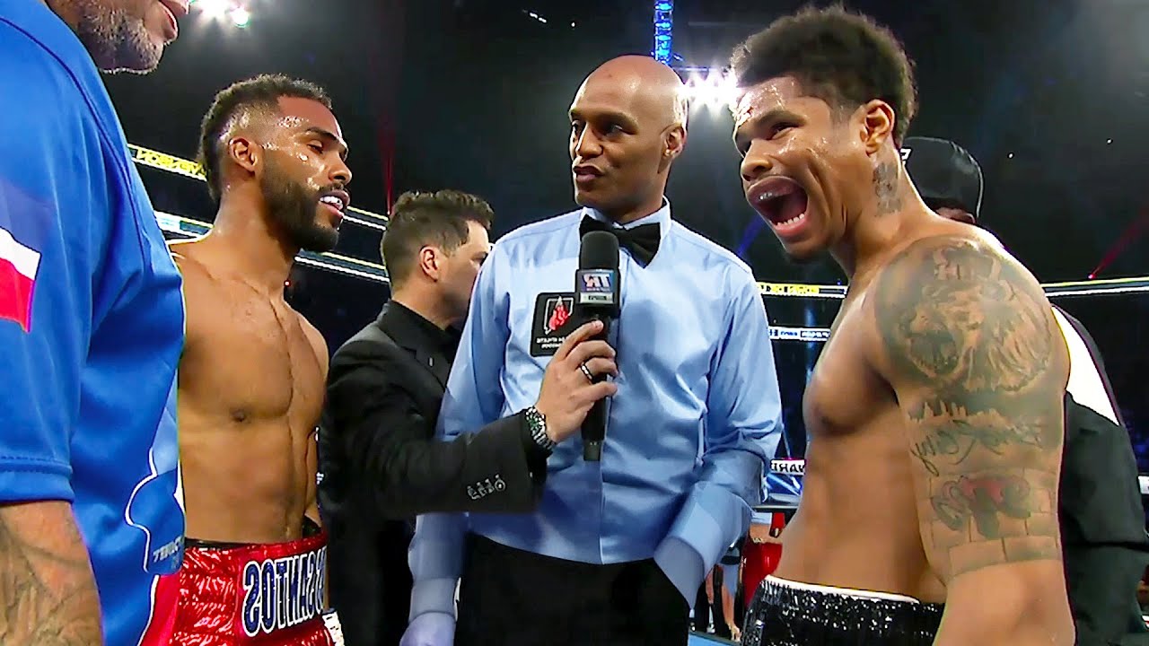 Edwin De Los Santos (Dominican Republic) vs Shakur Stevenson (USA ...