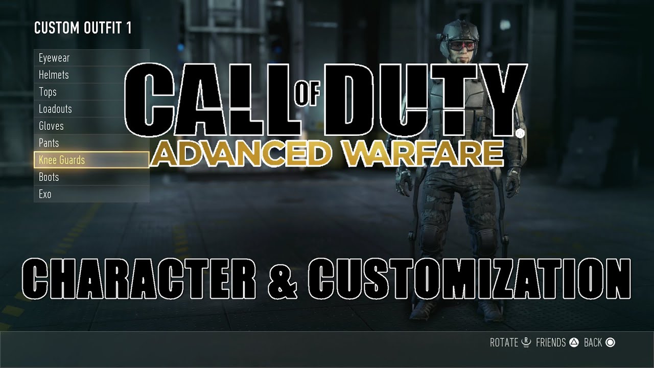Call of Duty: Advanced Warfare | Character Creation and Customization ...