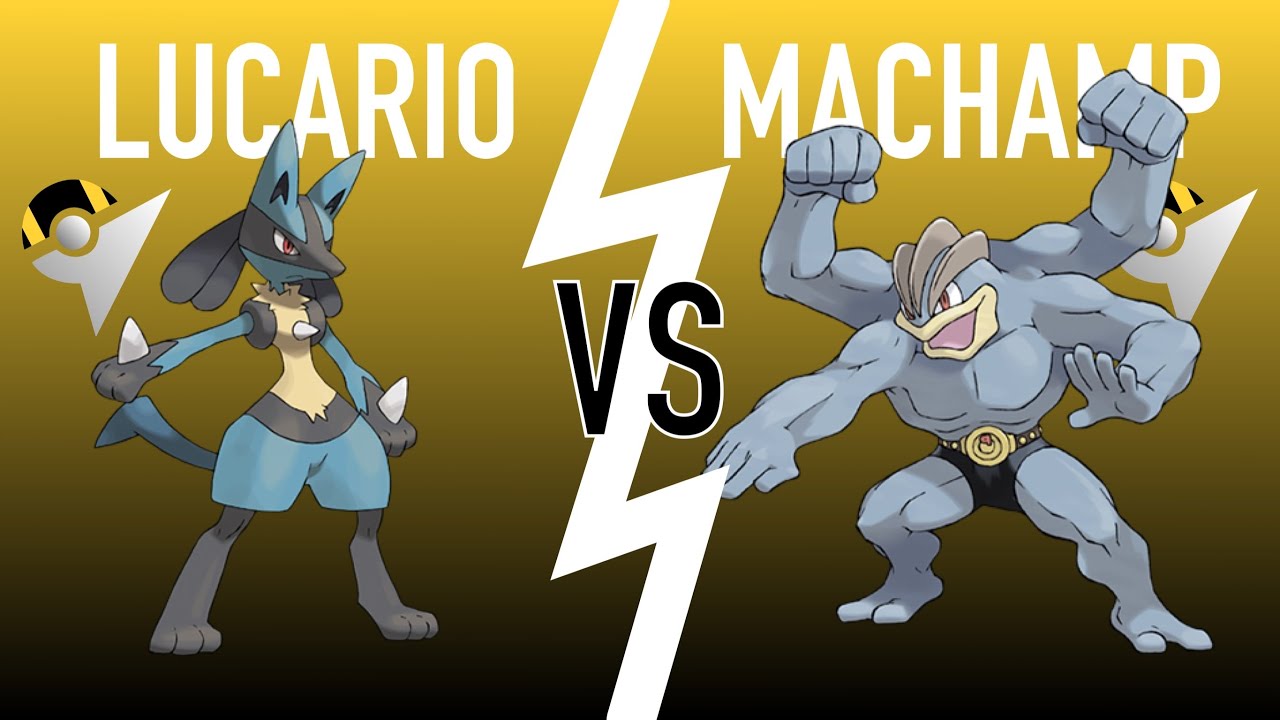 Who Will Win? Lucario or Machamp? Pokémon Battle - YouTube