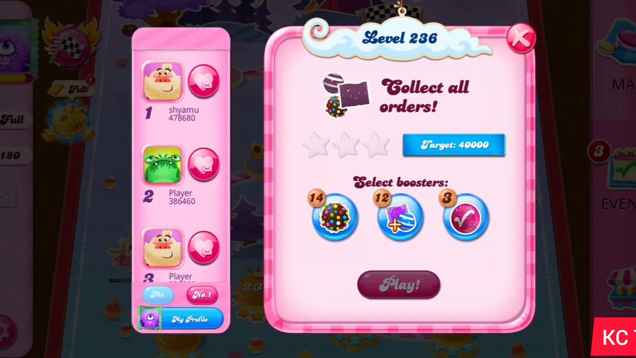 CANDY CRUSH SAGA LEVEL 236 (NEW VERSION) - YouTube
