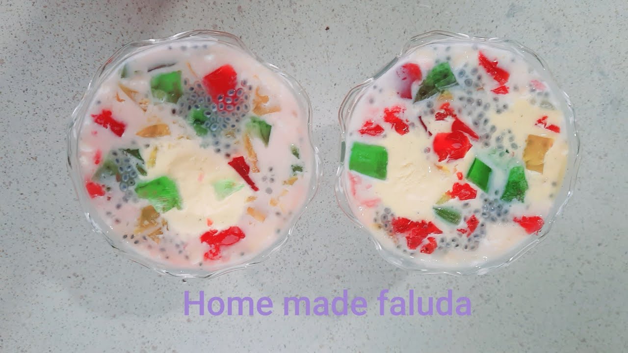 Faluda recipe bangla||Easy recipe faluda||বাসায় বানানো ফালুদার রেসিপি ...