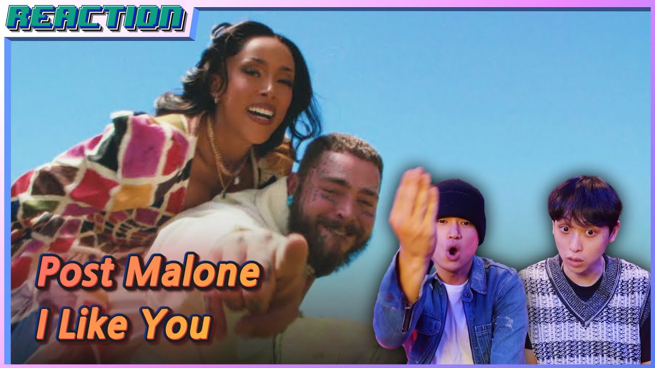 K-pop Artist Reaction] Post Malone - I Like You (A Happier Song) w ...