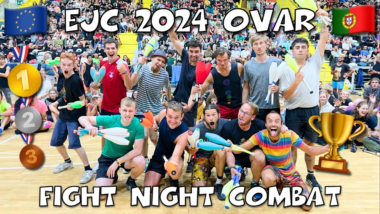 EJC 2024 Ovar - Fight Night Combat!!!🥇🥈🥉 - YouTube