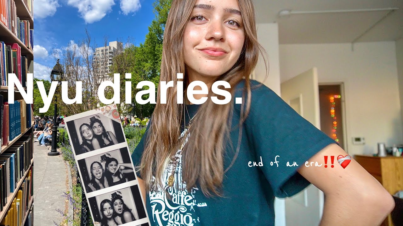 my last week of classes at nyu | vlog - YouTube