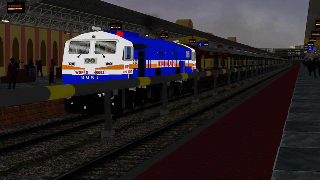 open rails || Microsoft train simulator - YouTube