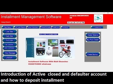 Intro of Active ,closed and defaulter accounts and how to deposit ...