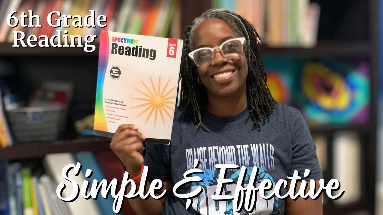 Spectrum Reading 6 Flip Through | Homeschool Reading Curriculum | - YouTube