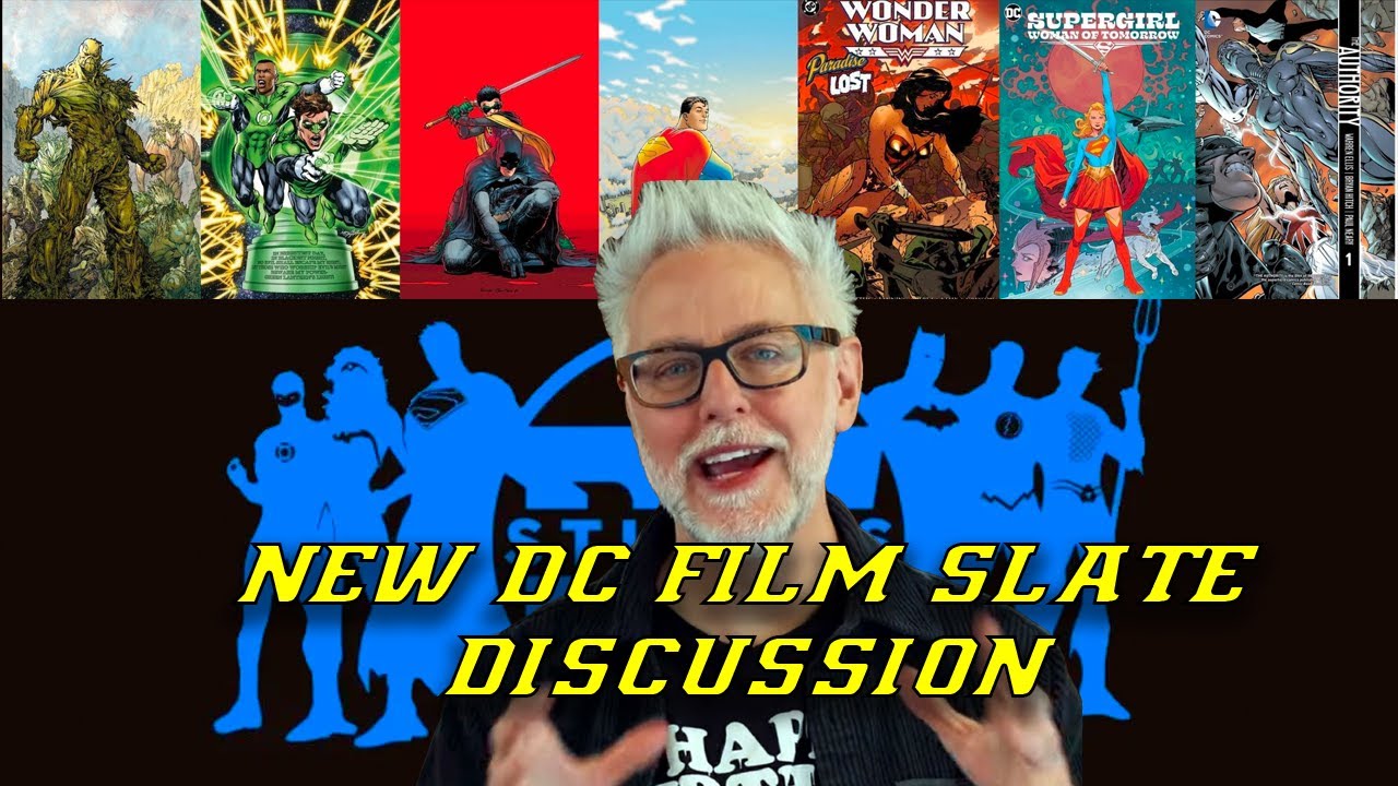 James Gunn's New DC Film Slate Live Discussion - YouTube