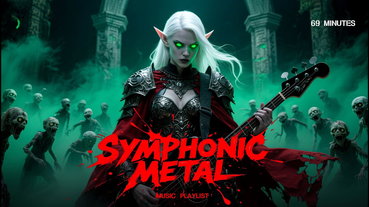 🔥68min Symphony of Doom | 🎸Elegant Violin Strings vs Death Metal Riffs ...