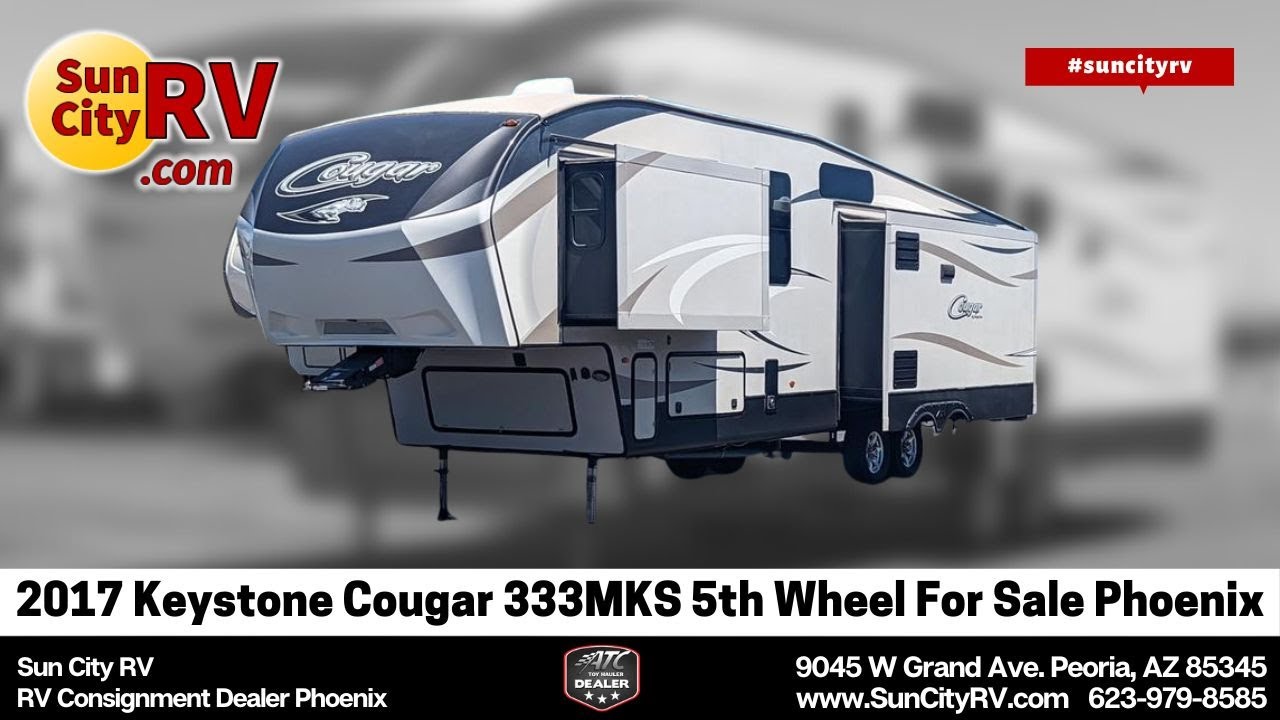 2017 Keystone Cougar 333 MKS Fifth Wheel For Sale Phoenix | Sun City RV ...