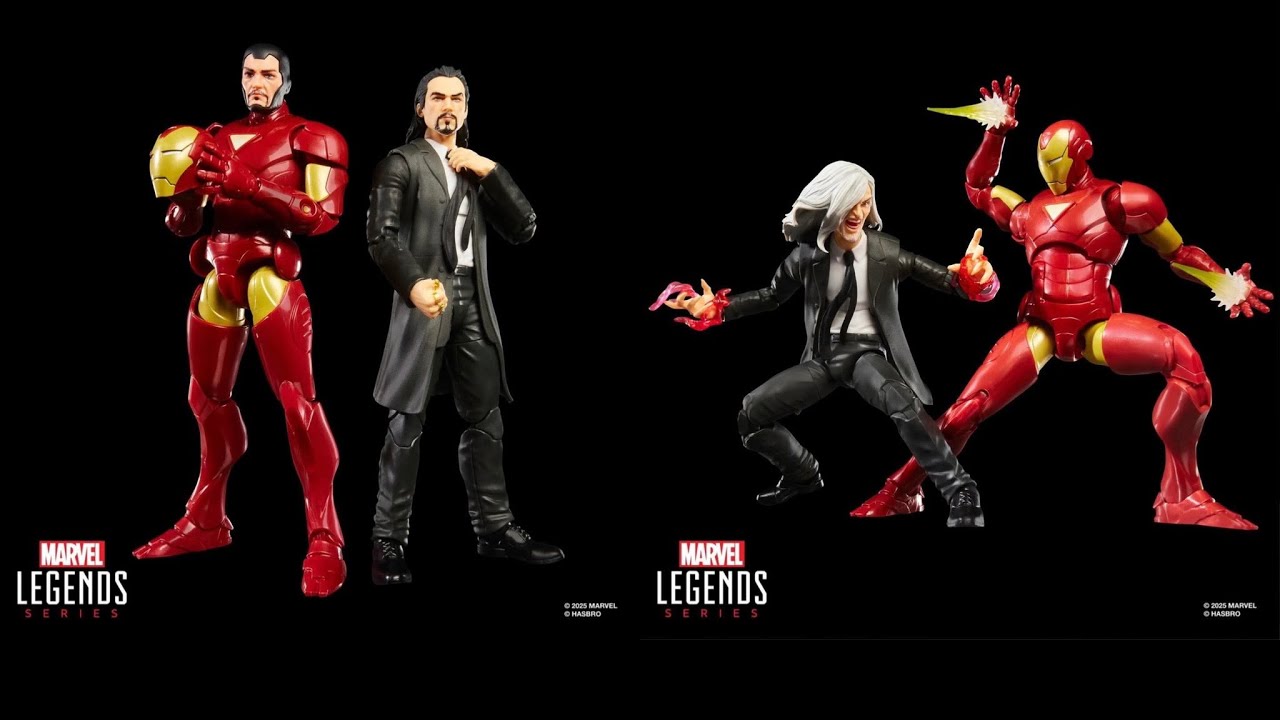 New Marvel Legends Extremis Ironman & Mandarin action figures 2 pack ...