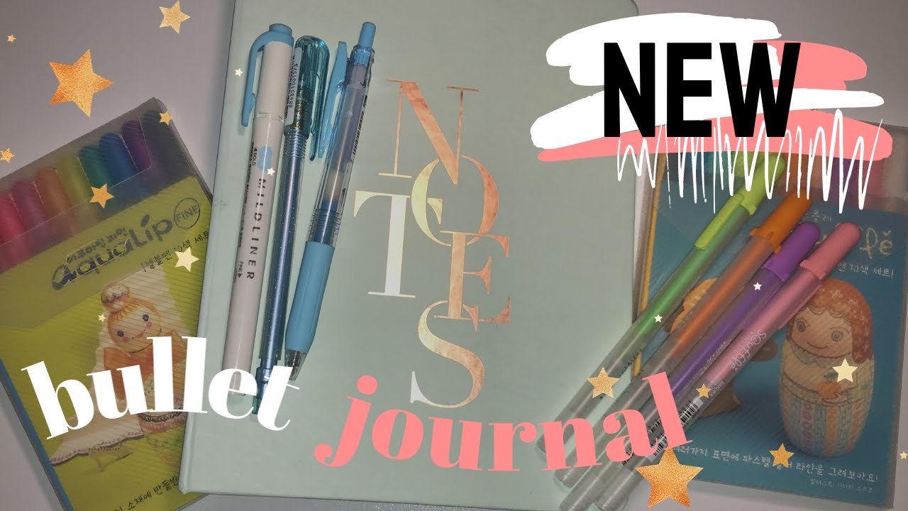 STARTING A NEW BULLET JOURNAL - YouTube