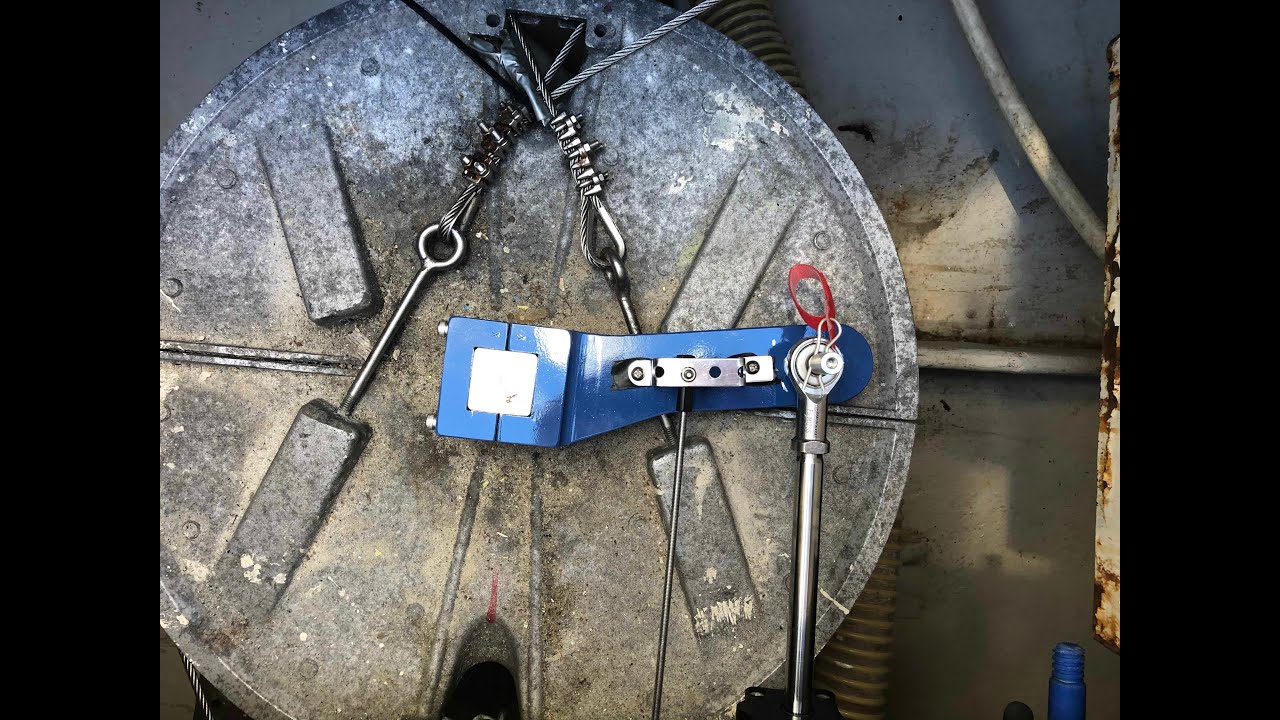 Sailing Vessel The Bottom Line: Boat Projects - B&G Autopilot - YouTube