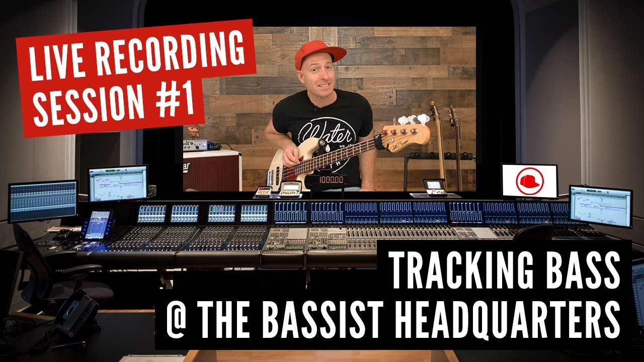 PRODUCTION TRACKING - LIVE RECORDING SESSION #1 - YouTube