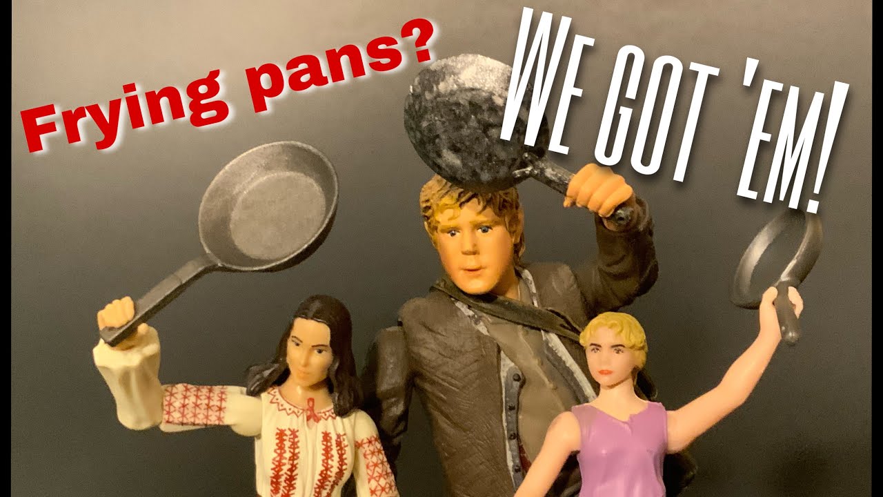 TOP 22 Action Figures that come with FRYING PANS!!!!! - YouTube
