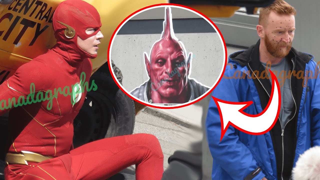 The Flash Season 8 Crossover FIRST LOOK Set Photos! The Flash & Atom ...