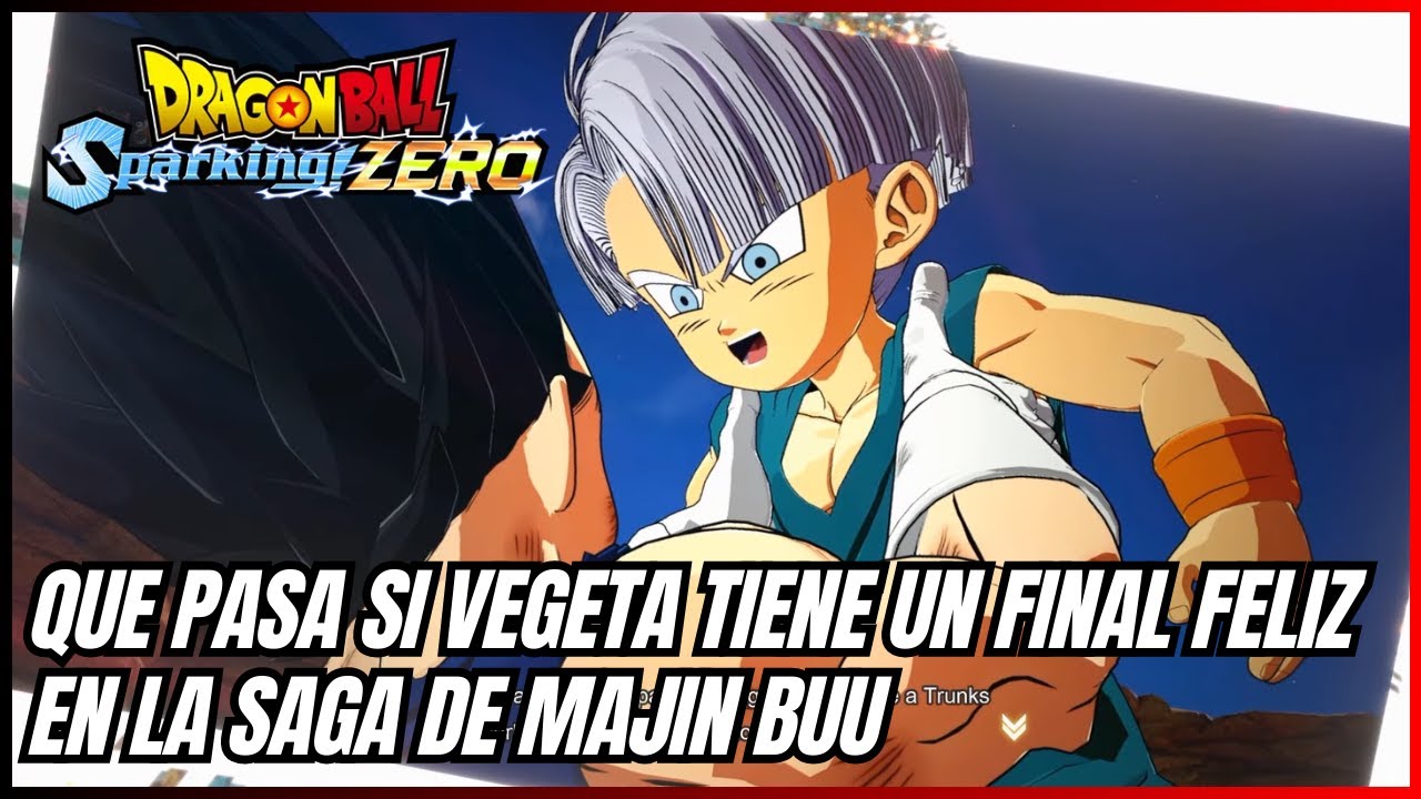 Que pasa si Vegeta tiene un Final Feliz DRAGON BALL SPARKING ZERO PS5 ...