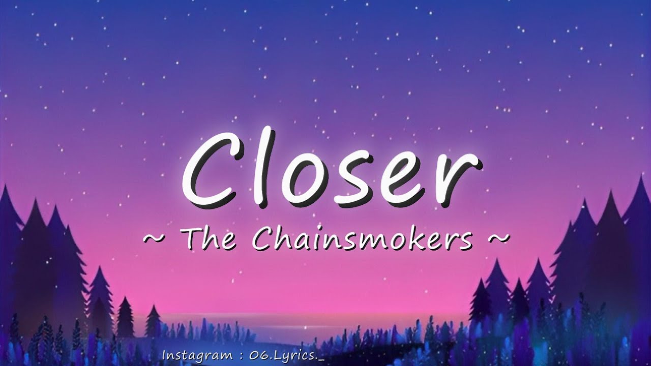 Closer | By The Chainsmokers - Ft. Halsey (Lyrics) #trending #closer # ...