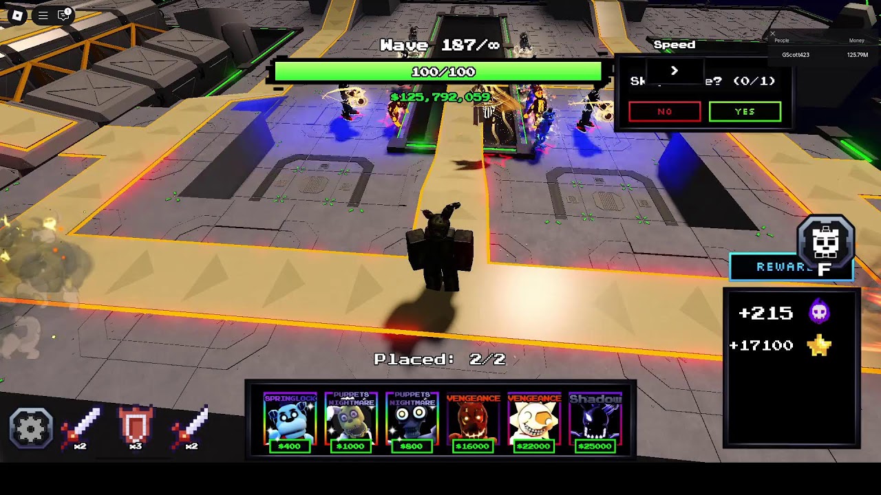 Grinding Space Endless in FNTD - YouTube