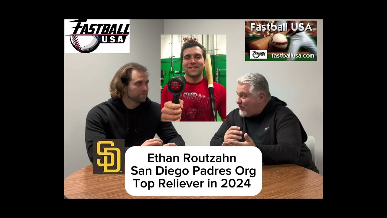Ethan Routzahn- Padres reliever Full Interview Fastball USA Alum - YouTube