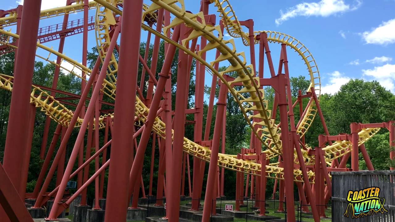 MIND ERASER! Six Flags America - Baltimore / Washington DC - YouTube