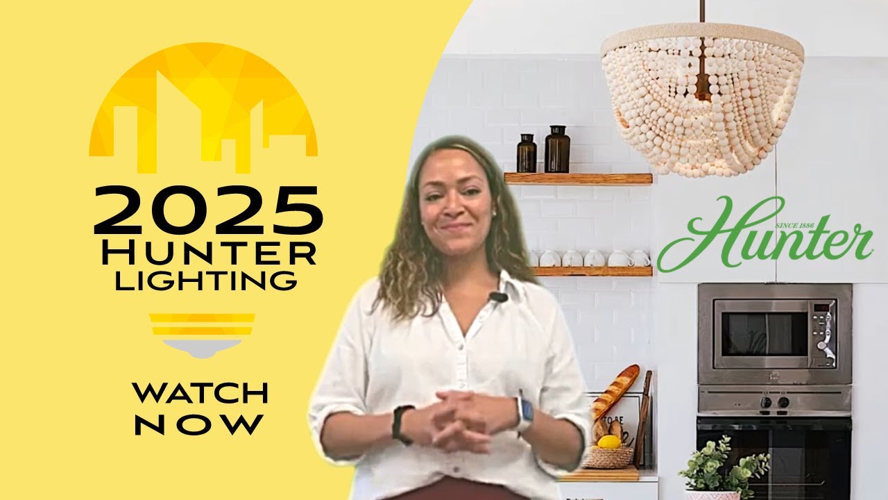 Hunter Lighting: A Fresh Take from a Trusted Brand - YouTube