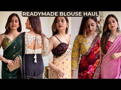 Latest & Trendy Partywear Designer Blouse Haul | Mahima Giri