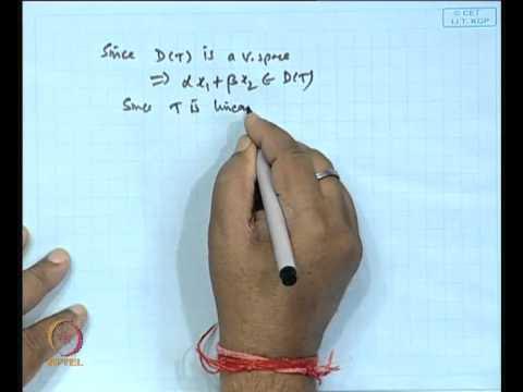 Mod-01 Lec-13 Linear Operators-definition and Examples - YouTube