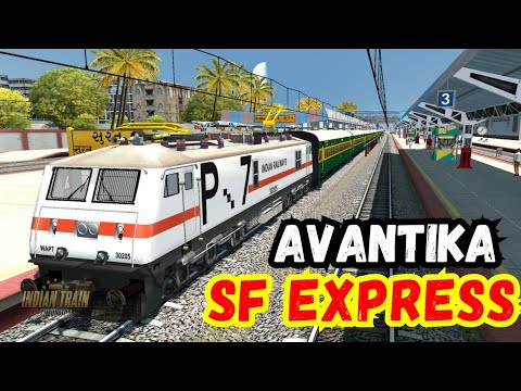 12961 Avantika SF Express || Surat to Ratlam Garib Rath Journey - YouTube