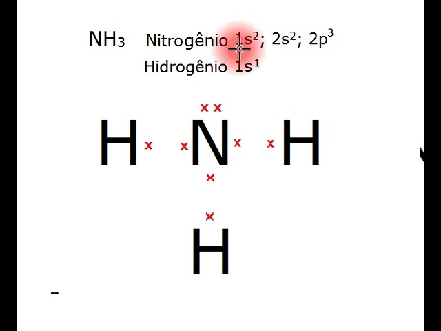 Estrutura De Lewis De Nh3 Aula 1/5 Ligação Química Estrutura De