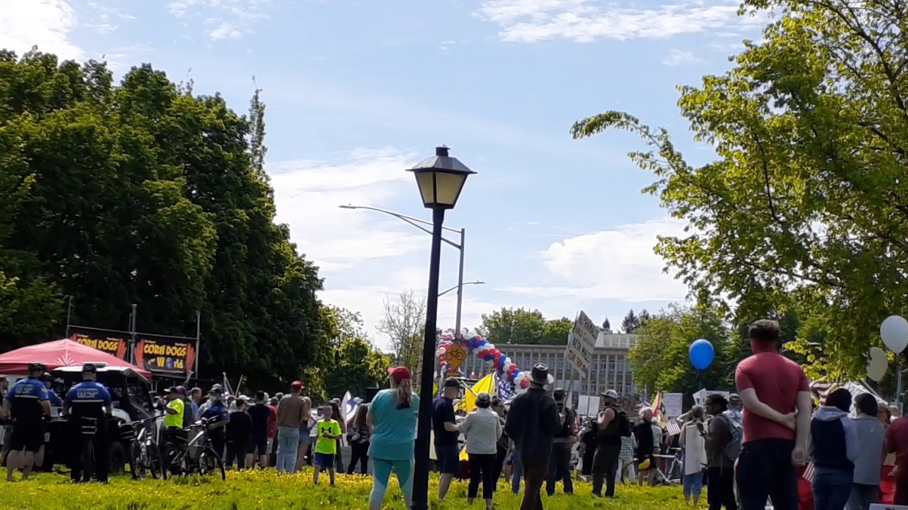 Washington State Protest 05-09-2020 - YouTube