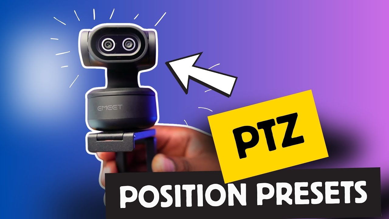 Create Custom PTZ Positions on Your EMEET PIXY Webcam - YouTube