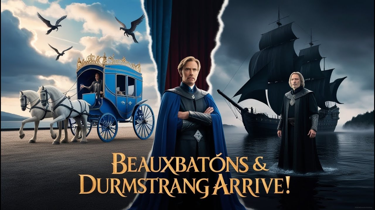 Hogwarts Meets Beauxbatons & Durmstrang In EPIC Magic Showdown - YouTube