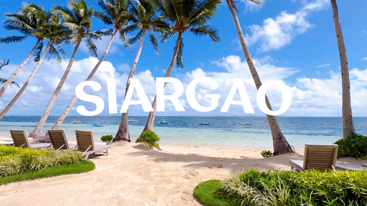 Living in the Philippines 🌴 Siargao Island, Airbnb Tour, Beachfront ...